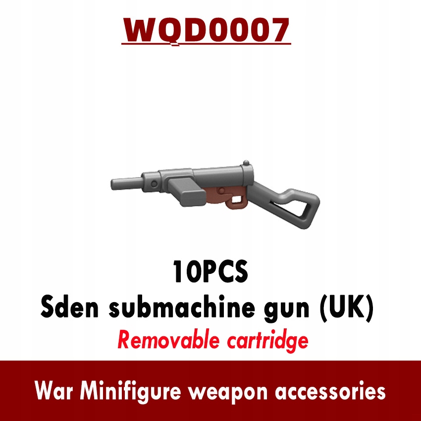 WW2 Guns Armas Mini Models Moc War Figure - 14335541845 - oficjalne ...
