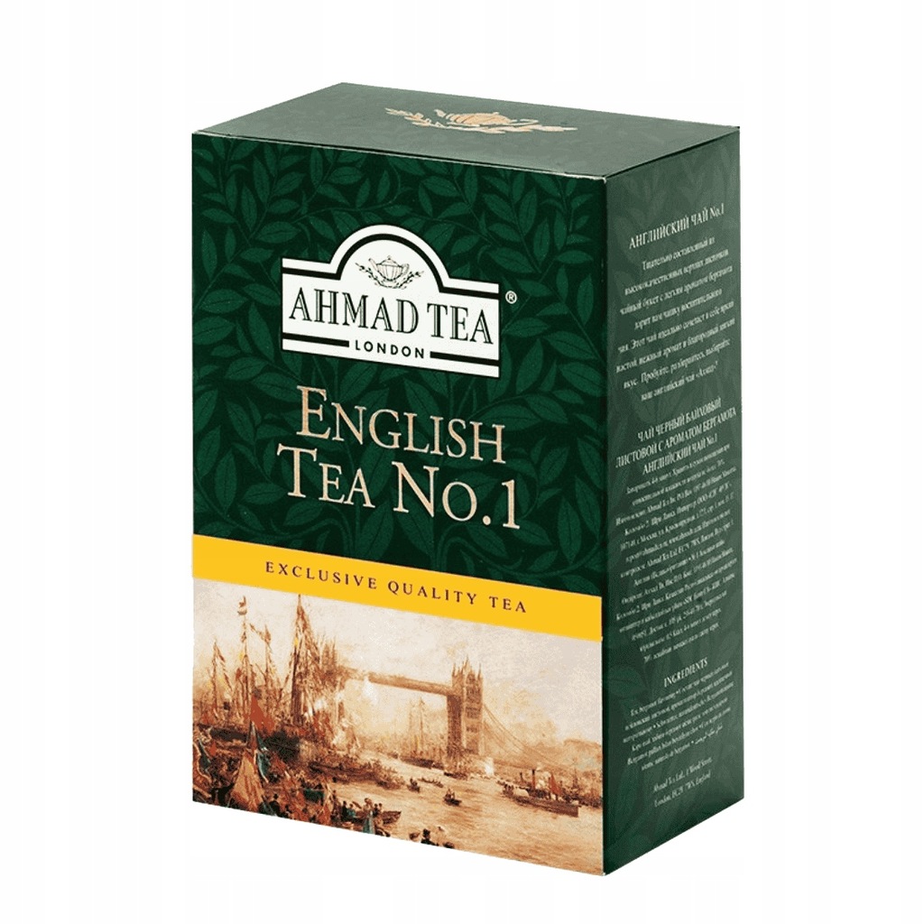 Ahmad Tea English Tea No.1 Black leaf 250 g Loose - 16454976950 ...