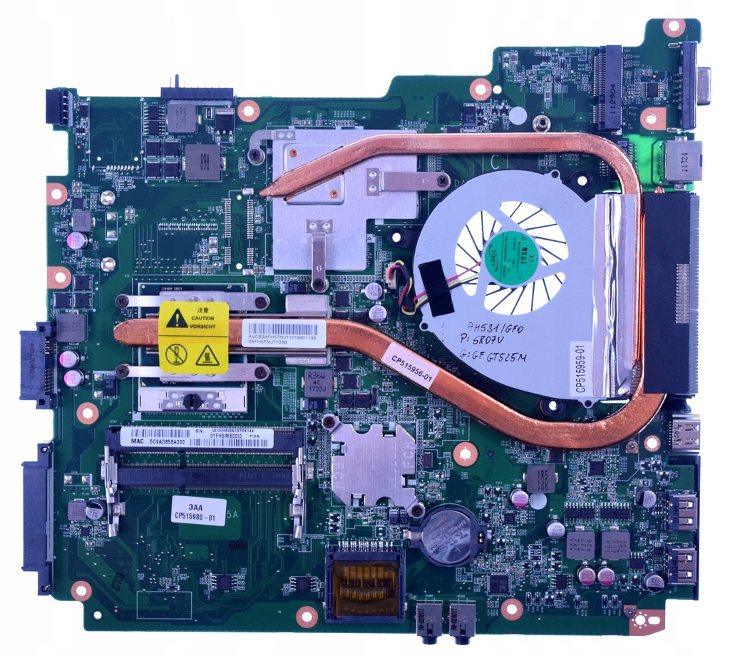 PŁYTA GŁÓWNA FUJITSU LIFEBOOK AH531 DAFH5AMB8F0 - 12177904300 ...