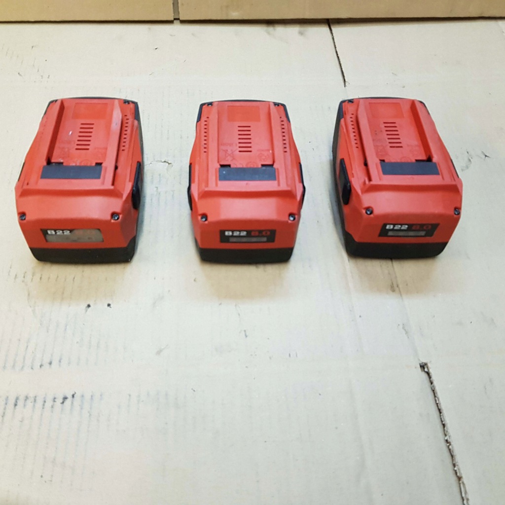 Akumulator Li-Ion Hilti B22 8.0 21,6 V 8 Ah - 12833258945 - oficjalne archiwum Allegro