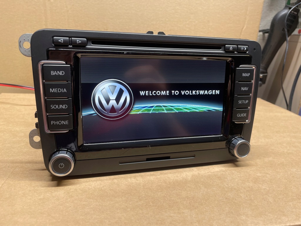 Radio nawigacja VW RNS-510 3CO035684 - 11229918379 - oficjalne archiwum Allegro