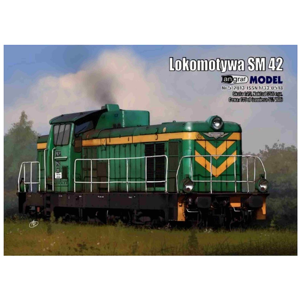 Angraf 11/15 - Lokomotywa SM 42 1:25 - 7461577600 - oficjalne archiwum Allegro