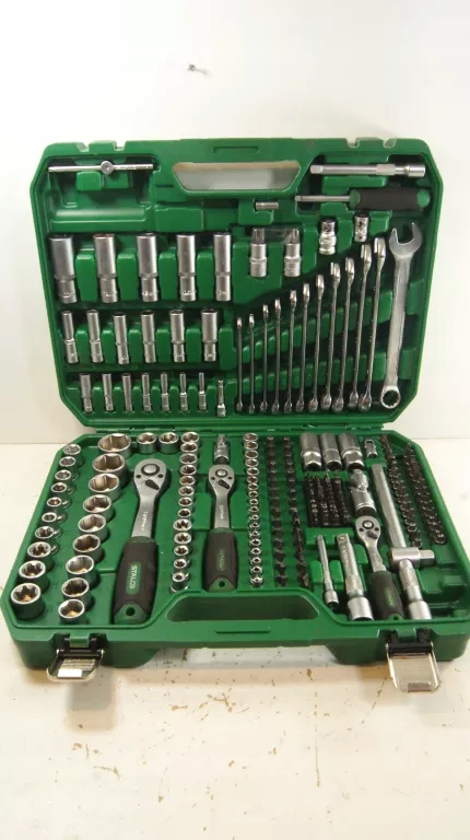 ZESTAW KLUCZY NASADOWYCH STALCO 219 PCS S-54005 - 13406834747 - oficjalne archiwum Allegro