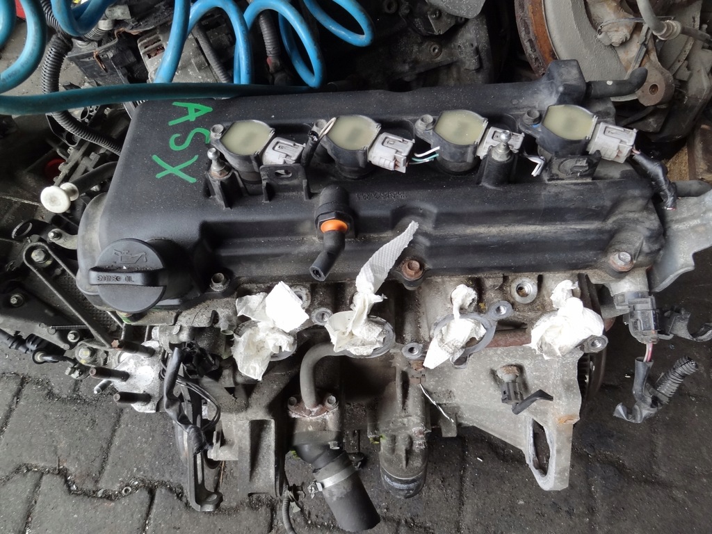 MITSUBISHI ASX 2012 1,6 B SILNIK 4A92 ORYGINAL - 13519497598 ...
