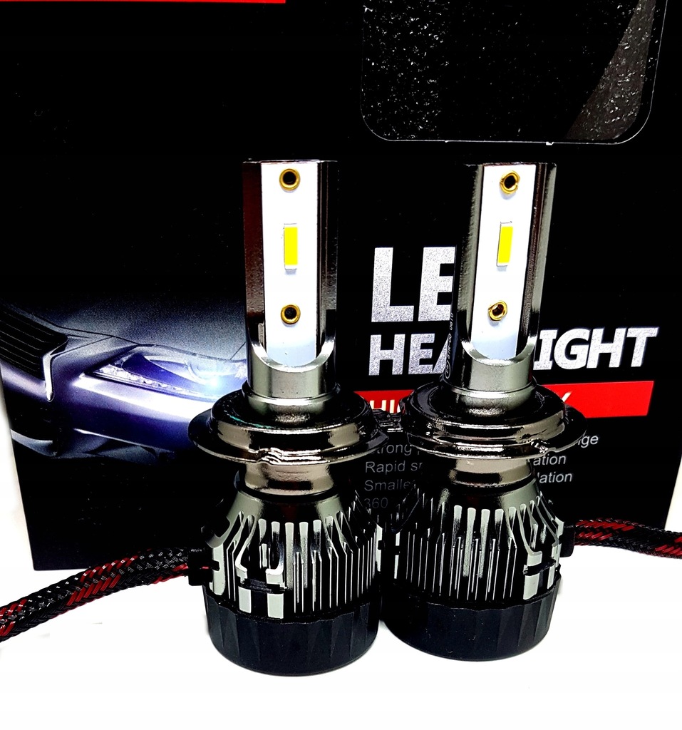 LED H7 17800lm 12v-24v LG CANBUS Homologacja+certy - 7589226716 - oficjalne archiwum Allegro
