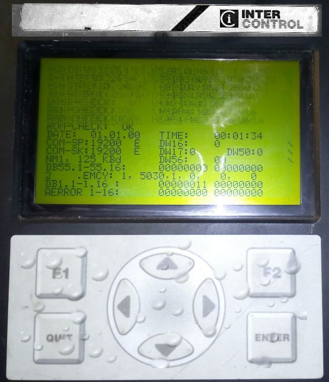 Intercontrol , Inter control naprawa wyswietlacza - 7242258624 - oficjalne archiwum Allegro