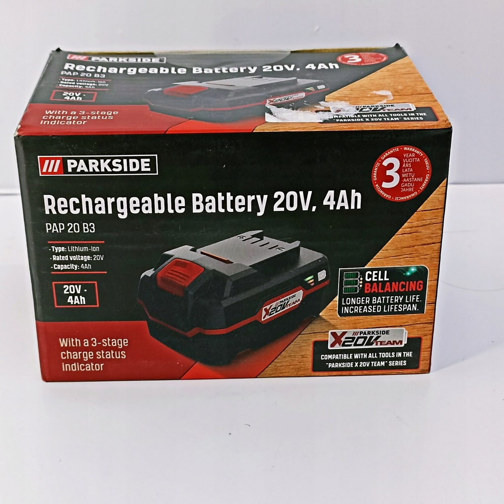 Adapter baterii Parkside x20v 20v performance - 12823461865 - oficjalne ...
