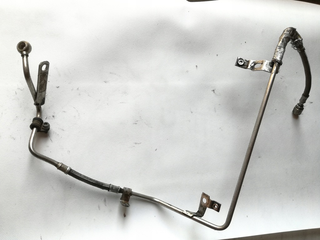 PRZEWÓD OLEJU TURBINY AUDI A4 B6 1.8T 06B145771F - 7468389406 ...