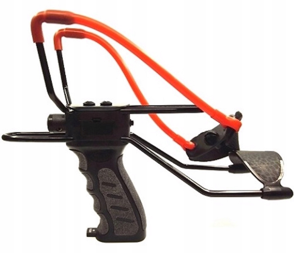 Taktyczna proca/katapulta W. Celownik z czerwonym - 12945869419 ...