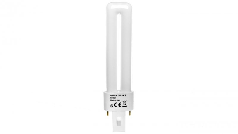 Świetlówka kompaktowa G23 (2-pin) 7W 2700K DULUX S - 14159809278 - oficjalne archiwum Allegro