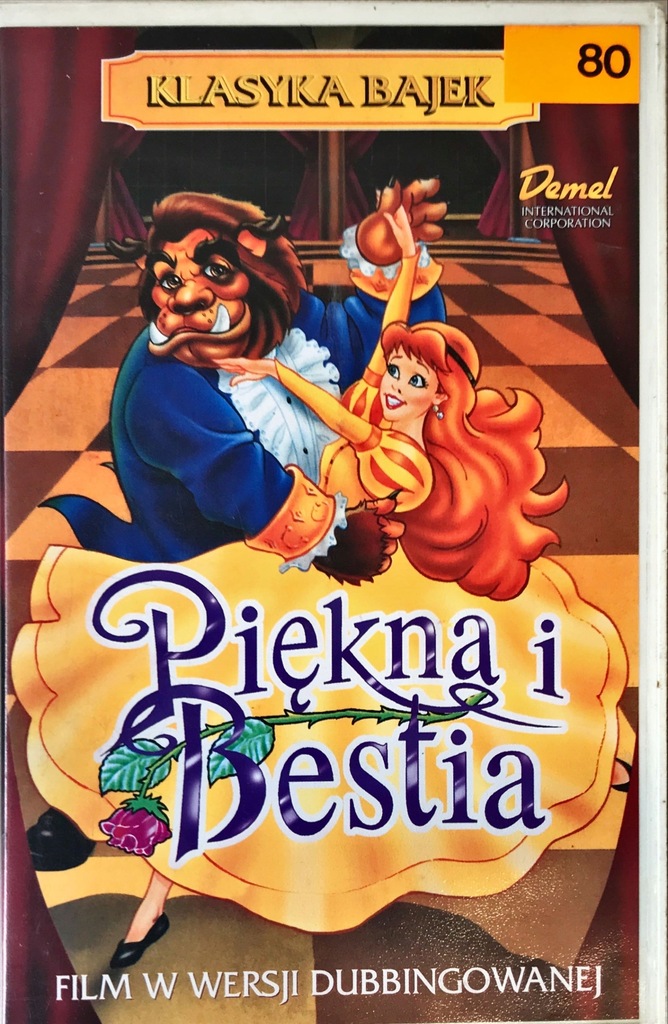 VHS PIĘKNA I BESTIA - 15411904118 - oficjalne archiwum Allegro