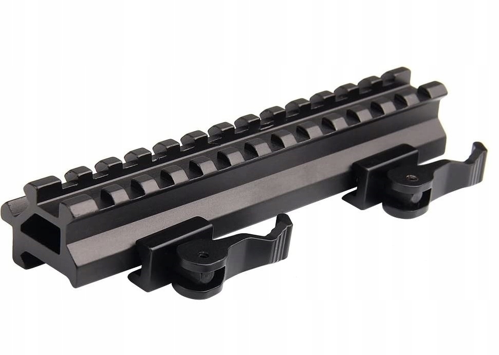 Podwyższenie szyny RIS Picatinny 20mm QD + 45 stopni pod kolimator ...