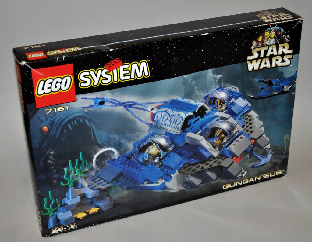 Lego System Star Wars 7161 Gungan Sub Jak NOWY! - 12075445920 ...