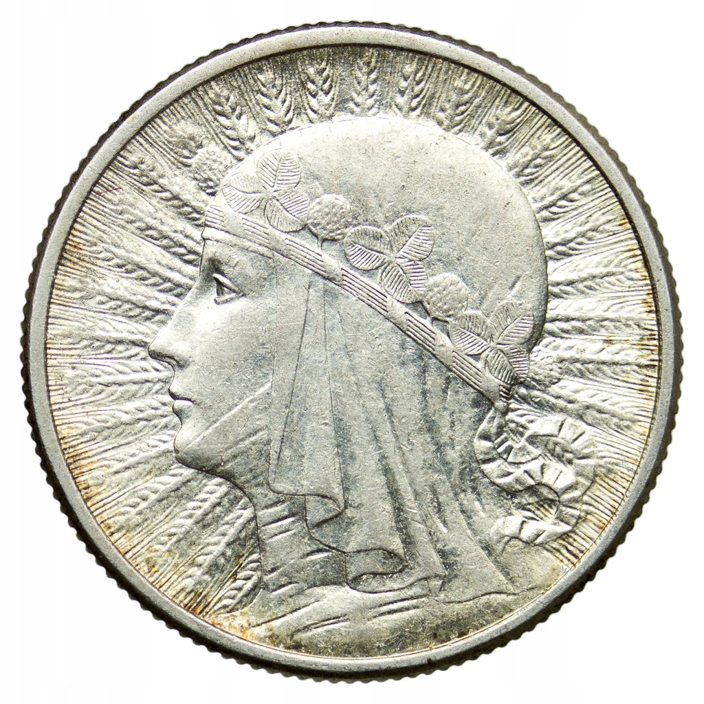 Polska, II RP 2 złote 1933, Głowa kobiety, st. 2 - 14850984954 - oficjalne archiwum Allegro