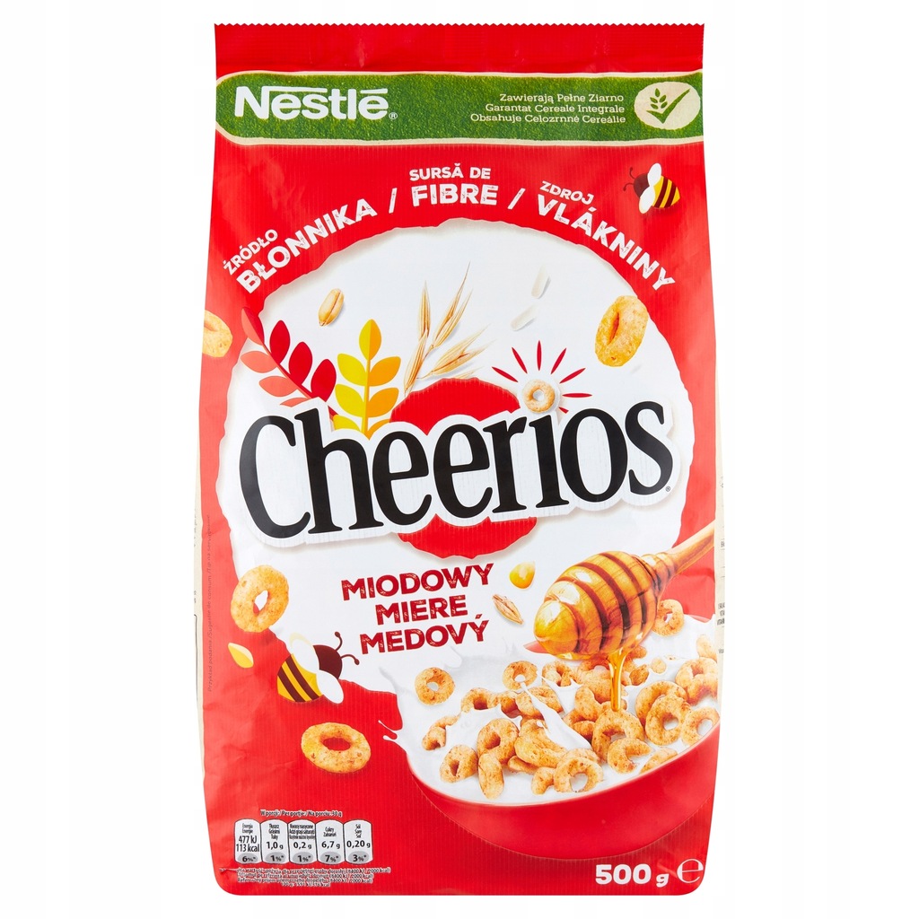 Купить Сухие завтраки Nestle Honey Cheerios 6х500г: отзывы, фото и ...