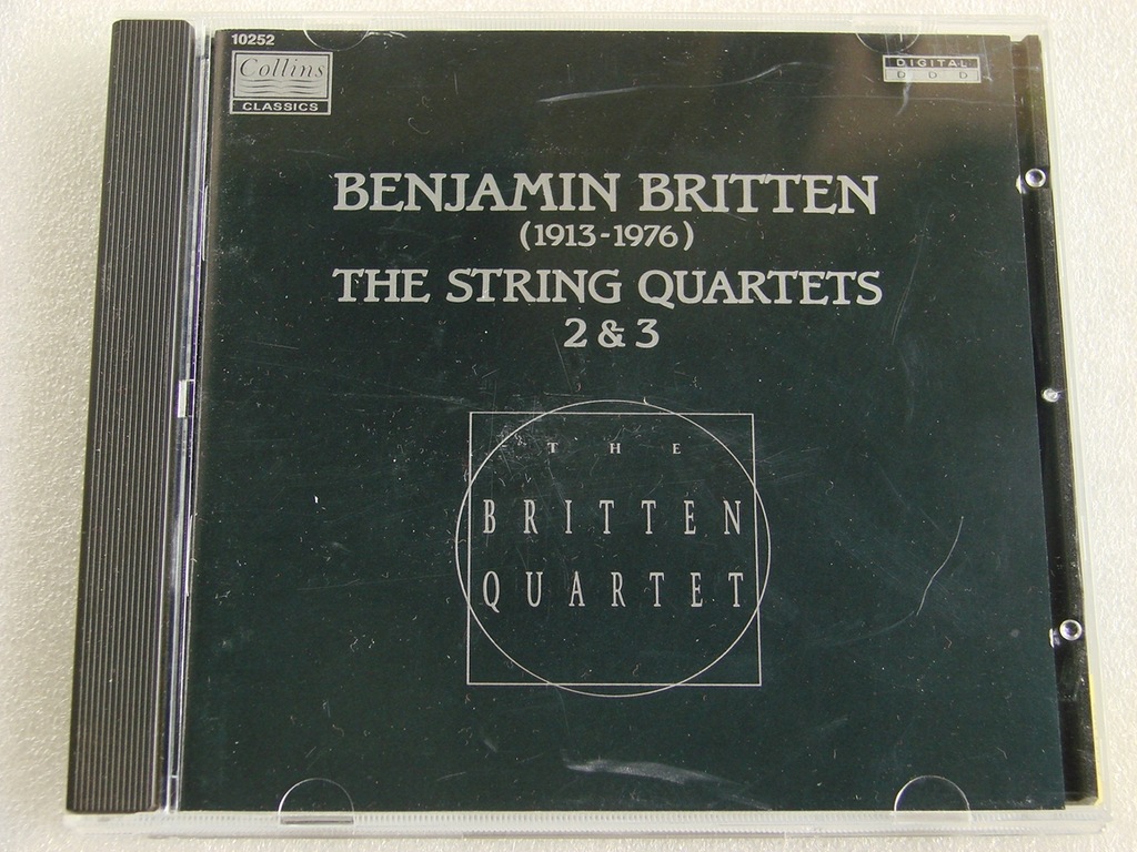 Benjamin Britten - The String Quartets 2 ,3 CD BDB - 13023270254 - oficjalne archiwum Allegro