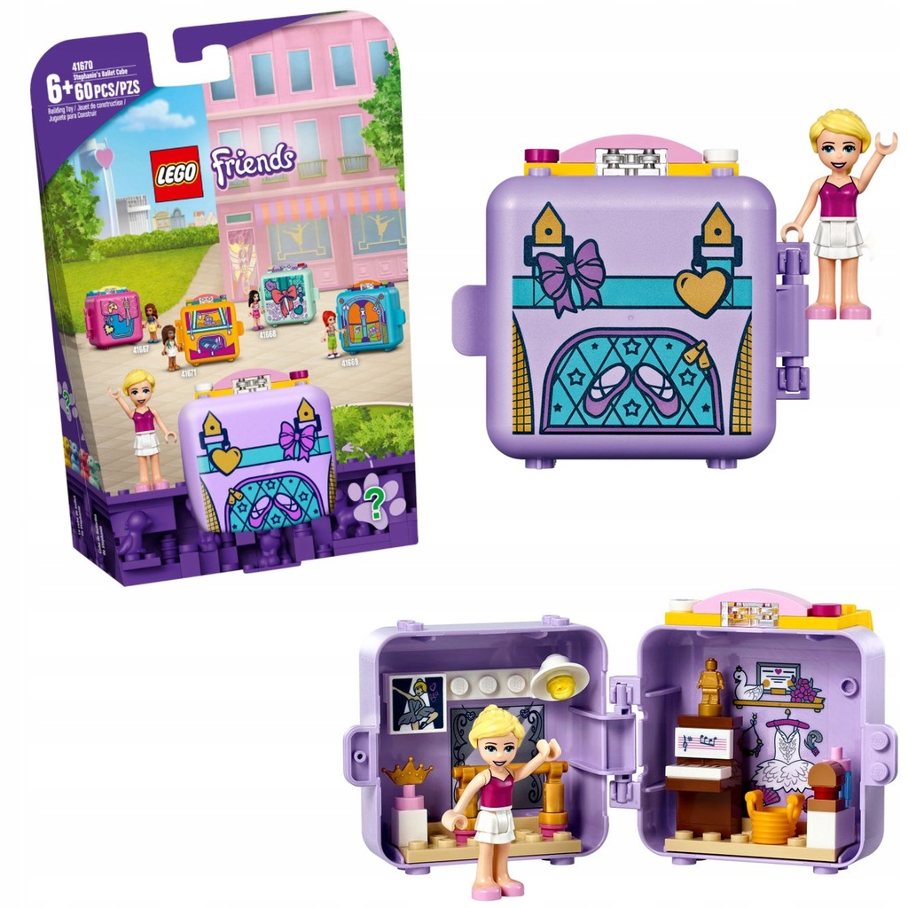 LEGO Friends - Baletowa kostka Stephanie (41670) - 10804989892 ...