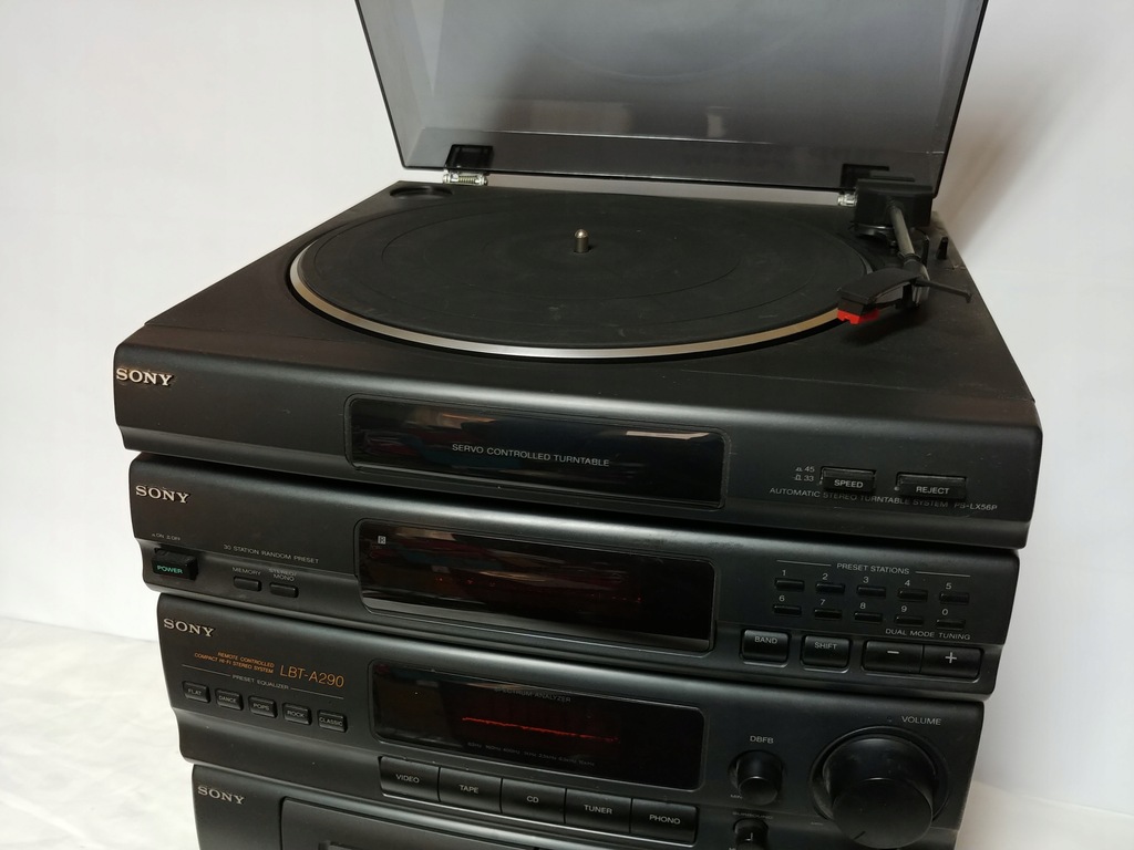Wieża SONY LBT-A290 + Gramofon PS-LX56P - 8072128186 - oficjalne ...