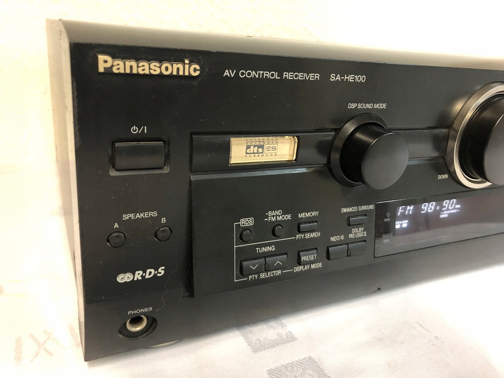 amplituner PANASONIC SA-HE100 - system 6.1 - okazj - 12059775168 - oficjalne archiwum Allegro