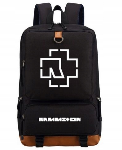 PLECAK SZKOLNY Rammstein Metalowy Zespół Muzyczny - 13467520493 ...