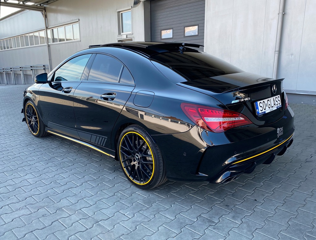 Mercedes CLA 45 AMG YELLOW NIGHT Edition-fullOpcja - 9438966827 ...