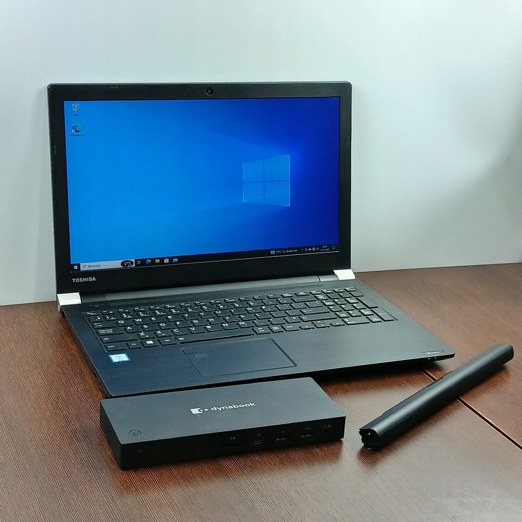 Toshiba A50-E i7-7600u / 16gb Ram / 512gb SSD / 2xBateria + Stacja dokująca - 14625980160 ...