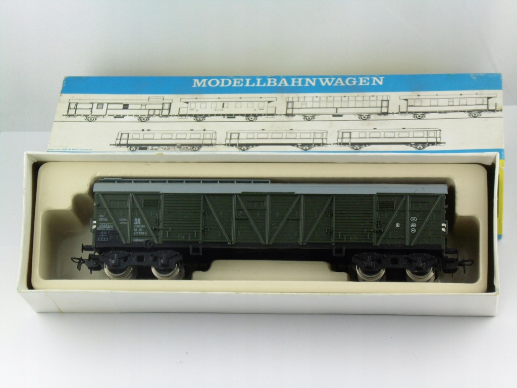 PIKO WAGON TECHNICZNY TYPU BROMBERG ZIELONY 4 OSIE H0 1:87 21/10216 ...