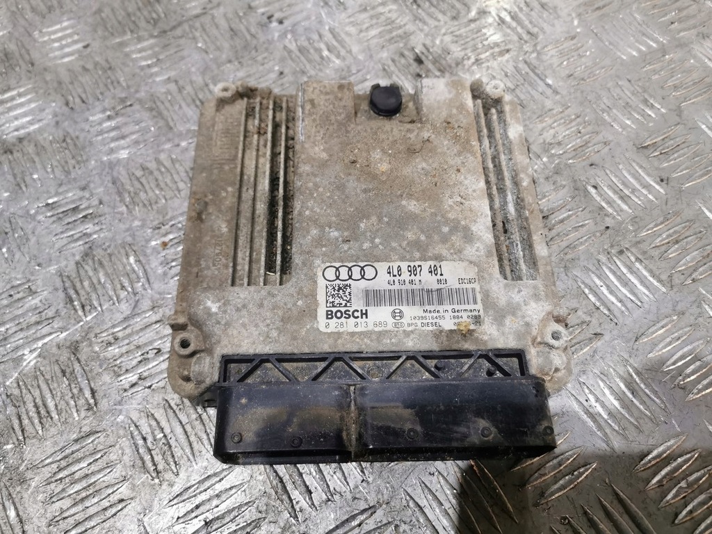 ECU AUDI Q7 3.0TDI 0281013689 4L0910401 4L0907401 - 12747098283 - oficjalne archiwum Allegro