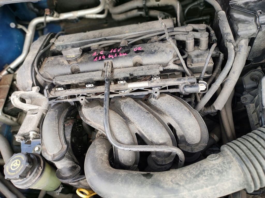 FORD FOCUS MK2 C-MAX 1.6 16V SILNIK HWDA kompletny - 11592551069 - oficjalne archiwum Allegro