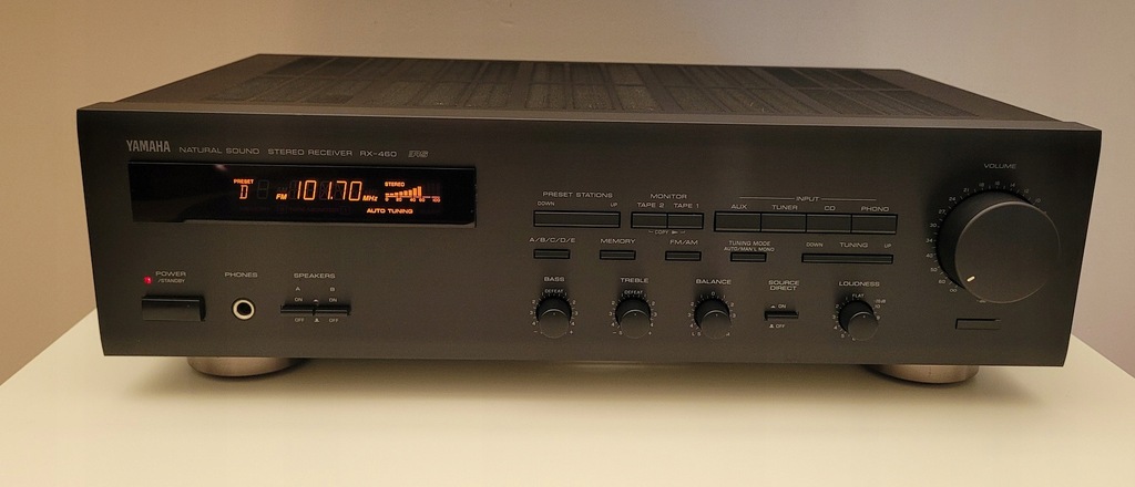 Amplituner YAMAHA RX-460 RS w bardzo dobrym stanie - 12616008500 ...