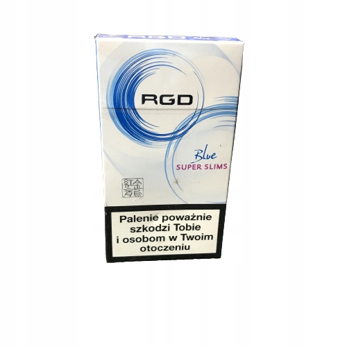 Papierosy RGD Blue Super Slims kolekcjonerskie - 13876297241 ...