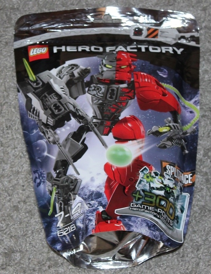 LEGO HERO FACTORY 6218 SPLITFACE UNIKAT NÓWKA - 10794361704 - oficjalne ...