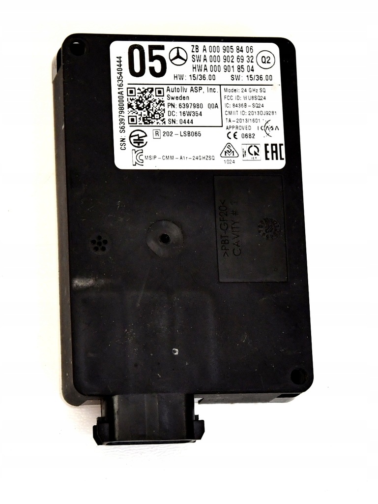 RADAR SENSOR MODUŁ MERCEDES A0009058406 - 13967102161 - oficjalne ...