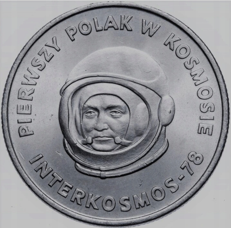 POLSKA -PRL- 20 zł -1978 PIERWSZY POLAK W KOSMOSIE - 13777127918 - oficjalne archiwum Allegro
