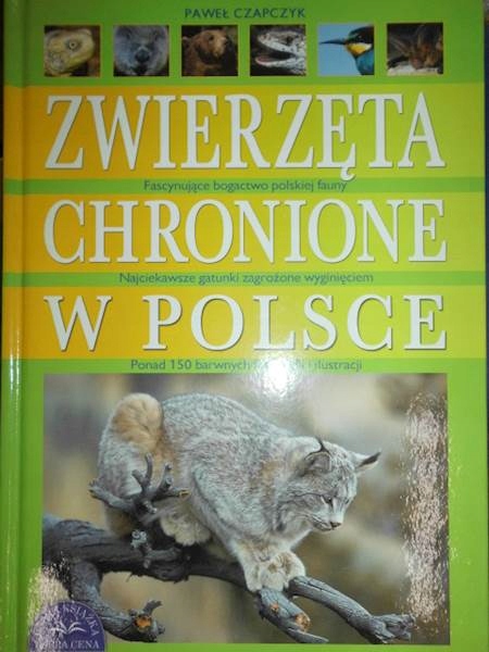 Zwierzęta chronione w Polsce - Paweł Czapczyk - 13476622636 - oficjalne archiwum Allegro