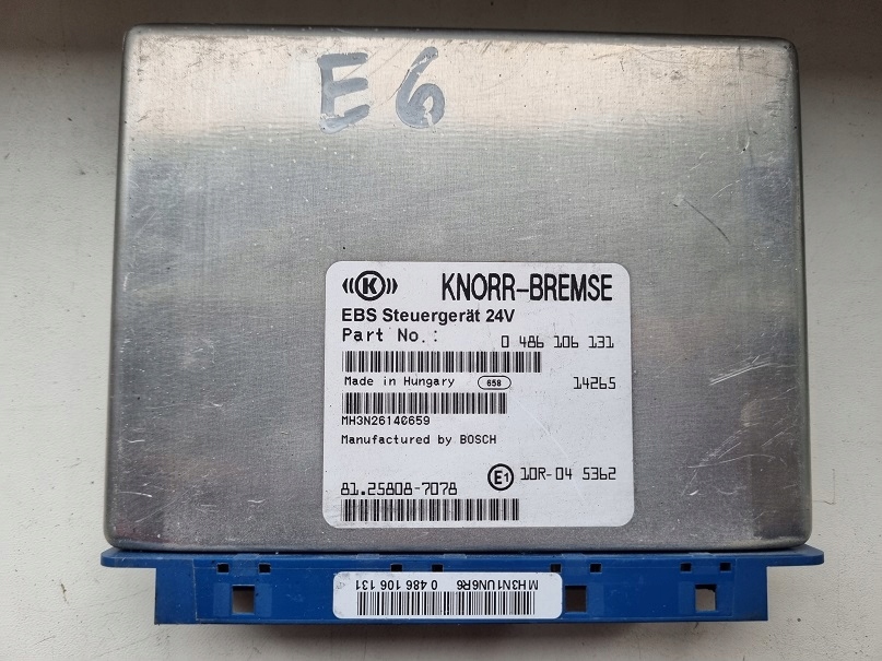 MAN TGX TGS E6 STEROWNIK KOMPUTER EBS 81258087078 - 13328675458 ...