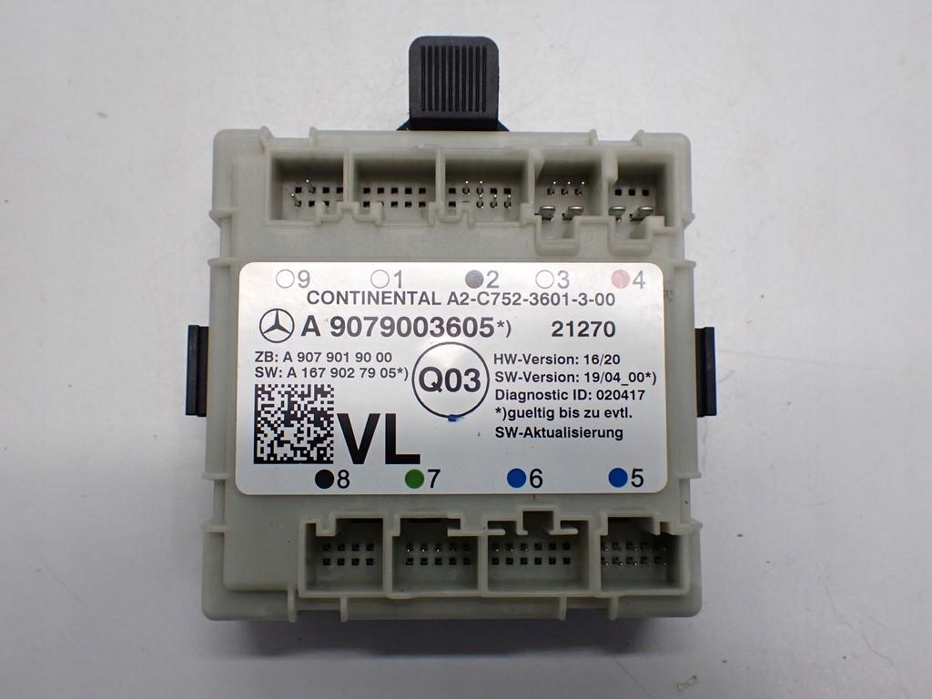 MODUŁ STEROWNIK DRZWI A9079003605 MERCEDES SPRINTER W907 W910 21R - 15115884933 - oficjalne ...