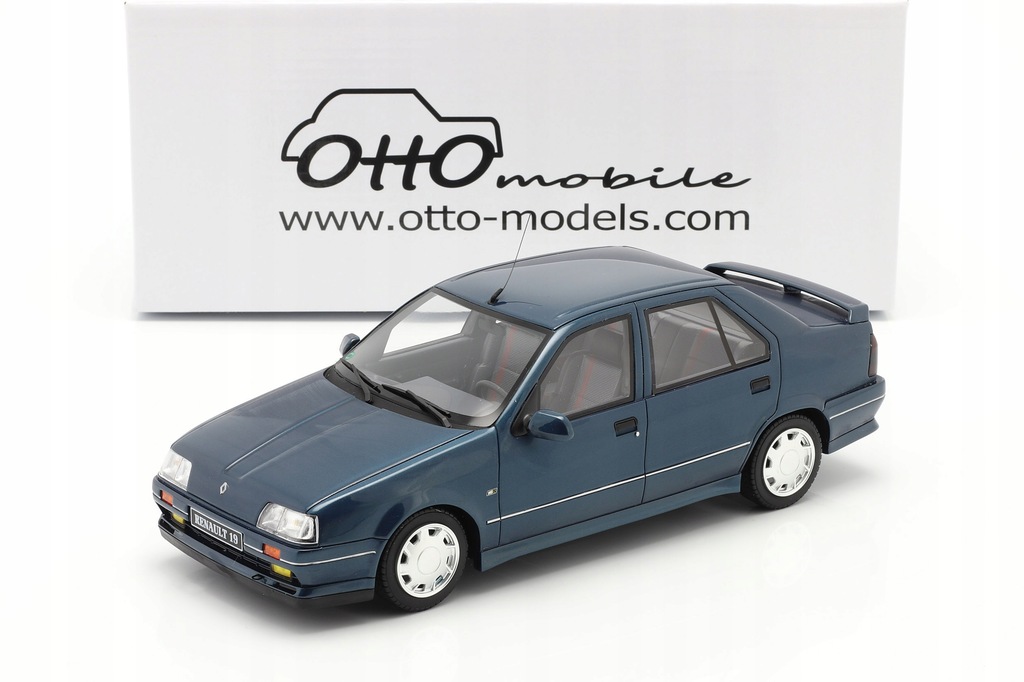 OTTO RENAULT R19 Chamade 16S phase 1 '89 Blue 1:18 - 10789230583 - oficjalne archiwum Allegro