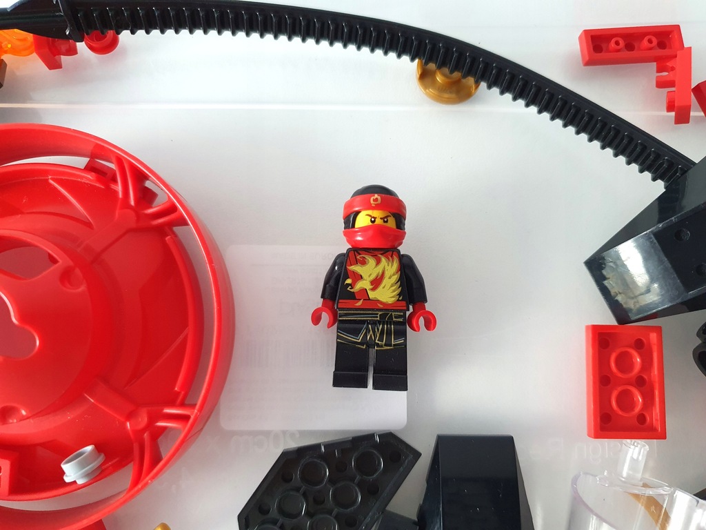 LEGO Ninjago 70633 Spiner Spinjitzu Master Kai RED - 12432801428 ...