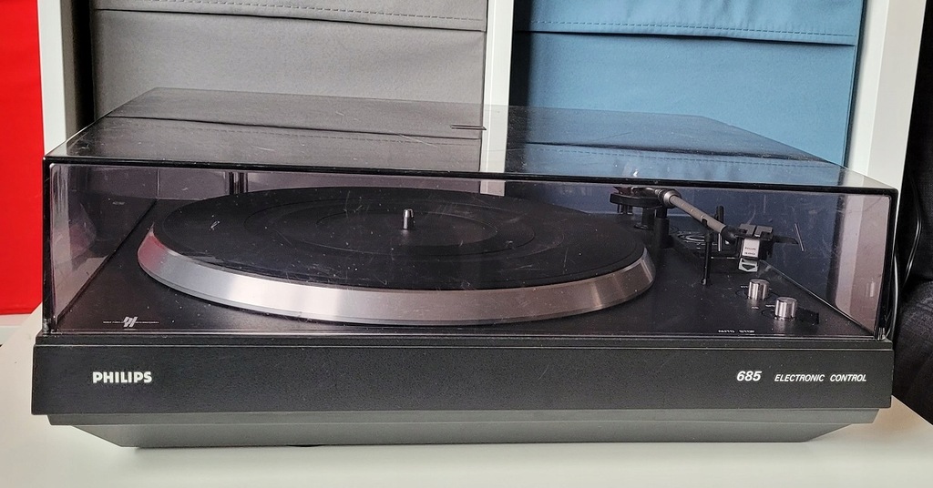 Gramofon PHILIPS 685 ELECTRONIC CONTROL / PROMOCJA - 12616055590 - oficjalne archiwum Allegro