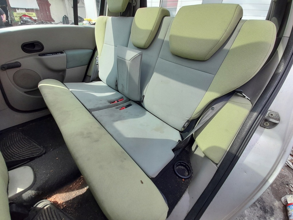 RENAULT MODUS KOMPLET FOTELI FOTELE KANAPA FOTEL - 12567051858 - oficjalne archiwum Allegro