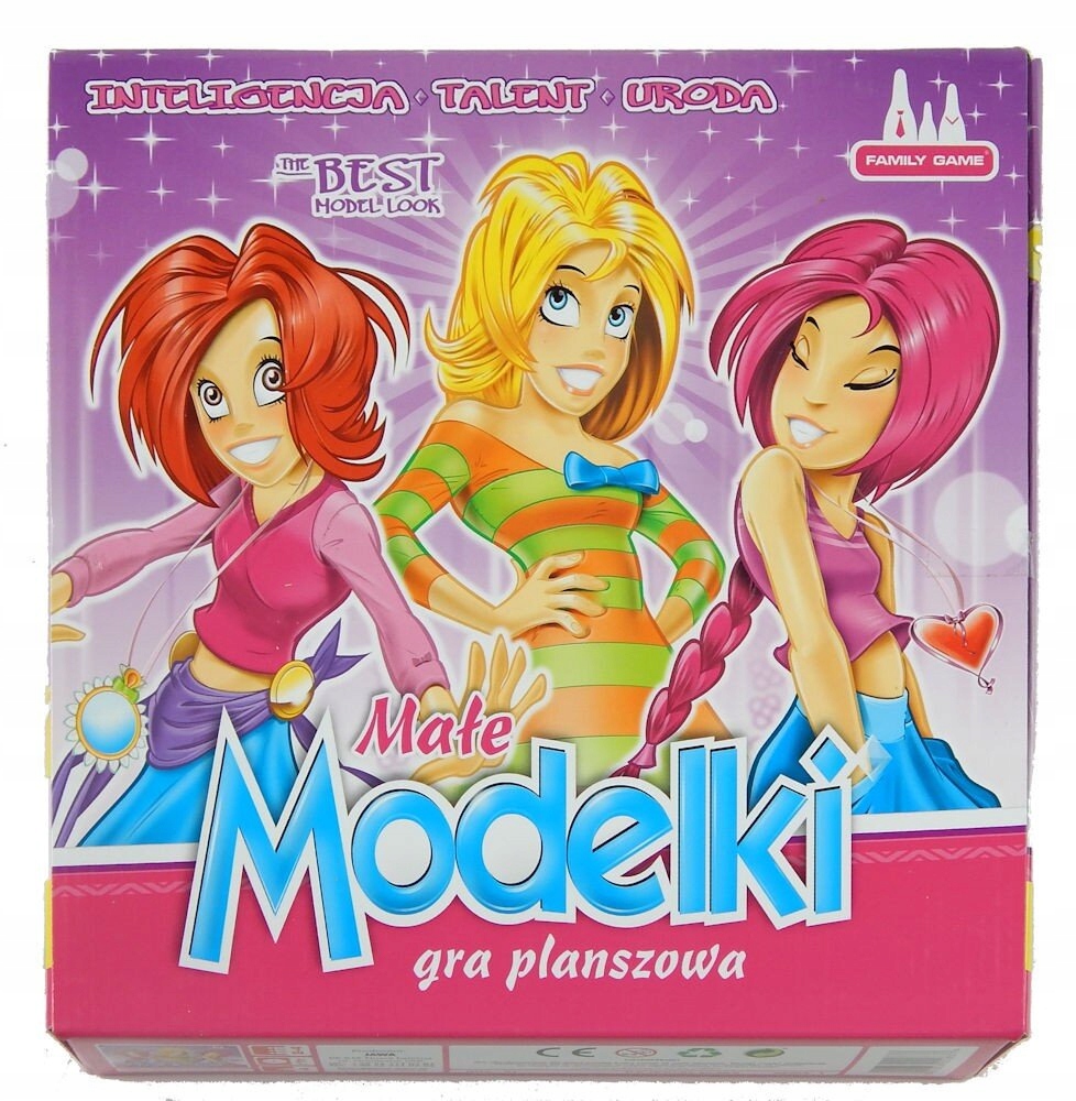 GRA PLANSZOWA MAŁE MODELKI DLA DZIEWCZYNEK JAWA - 10482846436 ...