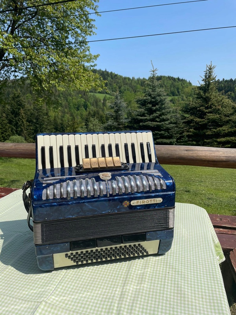 Akordeon Firotti 80 basów 3 chórowy włoski - 13765307548 - oficjalne archiwum Allegro