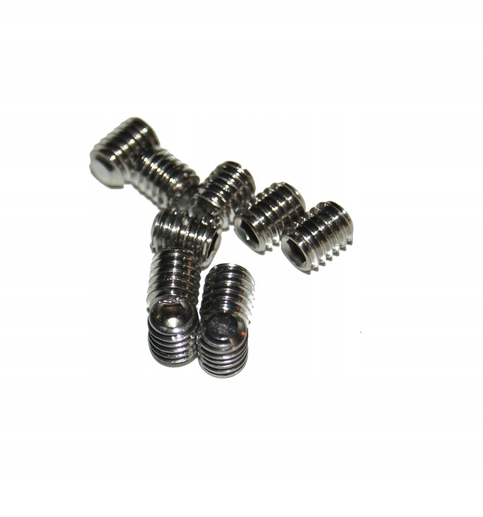 Wkręty dociskowe M3x3mm Din-913 45H A2 10szt - 12801932699 - oficjalne archiwum Allegro