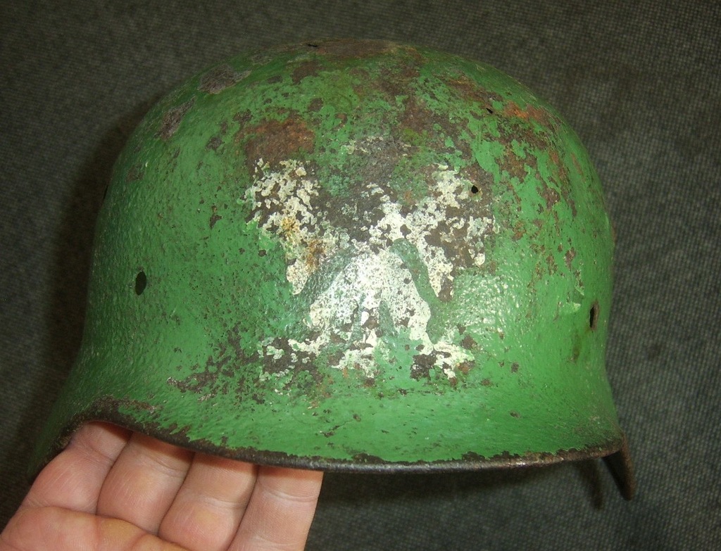 100% ORG HEŁM SS POWST WAR 1944 Z KOŚCIOŁA-WYKOPKI - 13831414044 ...