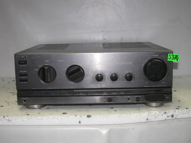 WZMACNIACZ SONY LBT-D705 - NR S374 - 12634812743 - oficjalne archiwum ...