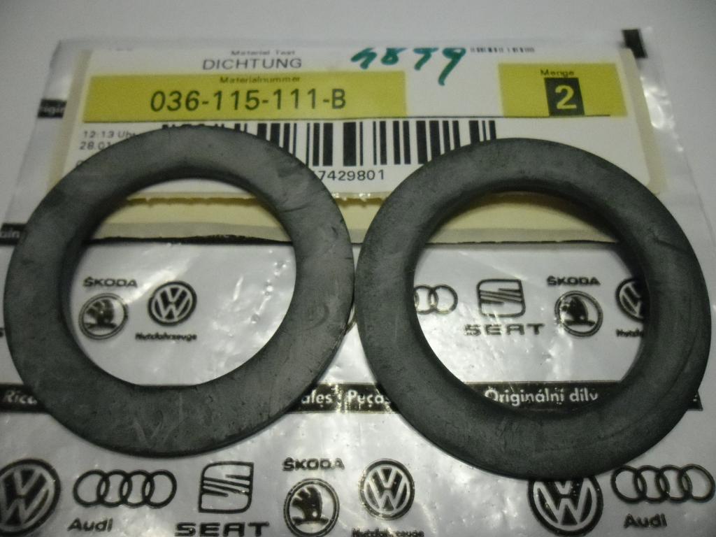 Uszczelka górna wlewu oleju 036115111B VW Audi ORI - 8259947036 ...