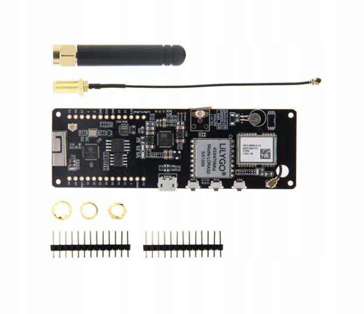ESP32 LilyGO T-Beam V1.1 LoRa SX1268 433MHz GPS NEO-M8N WiFi Bluetooth ...