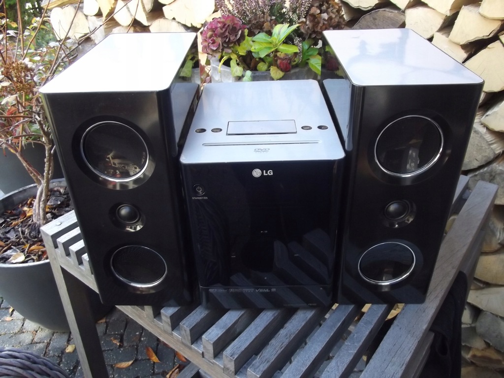 Wieża stereo LG DVD Micro Hi Fi system LG FB 163 - 13086652848 ...