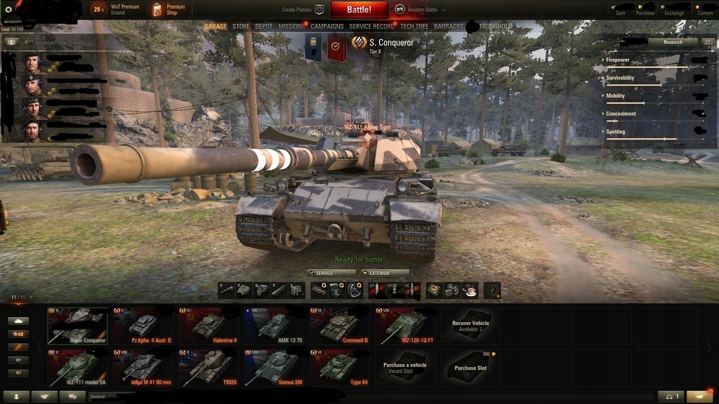Konto WOT World Of Tanks 3MOE 3700 wn8 recent 5000 - 8101650338 ...